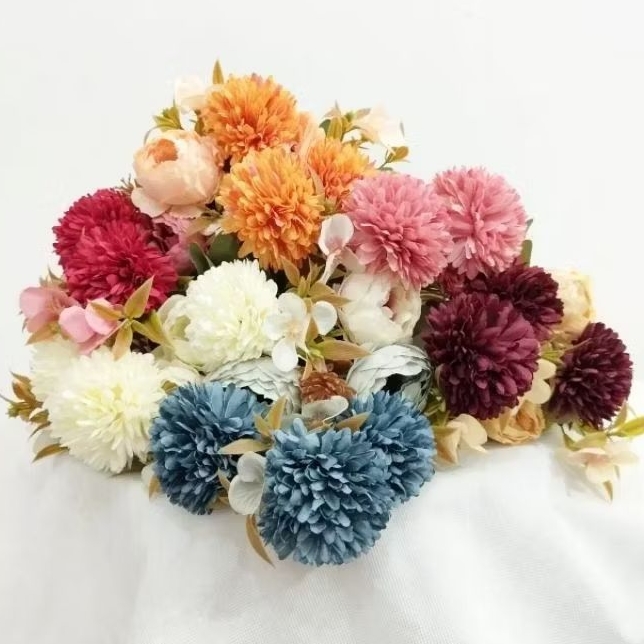 Jual Peony Nordic Autumn / bunga artificial / bunga palsu / buket bunga ...