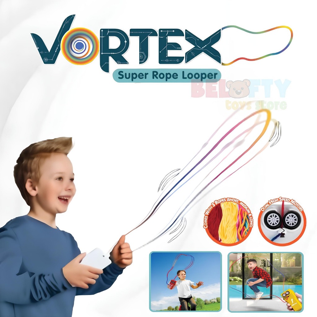 Jual Mainan anak Emco Vortex Super Rope Looper Zip String Kecepatan ...