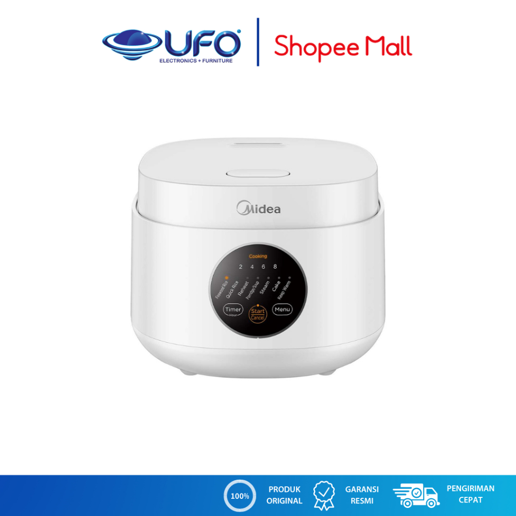 Jual Midea Rice Cooker 1.0 Liter MBFB30M161 | Shopee Indonesia