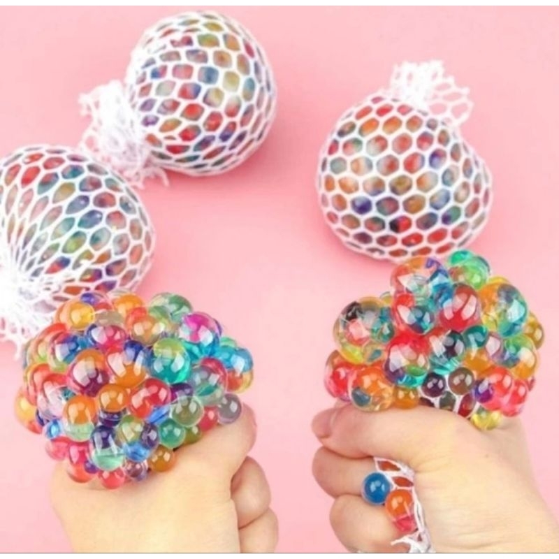 Jual STRESS BALL MAINAN SQUISHY BOLA ANGGUR ANTI STRESS/TERAPI SENSORI ...