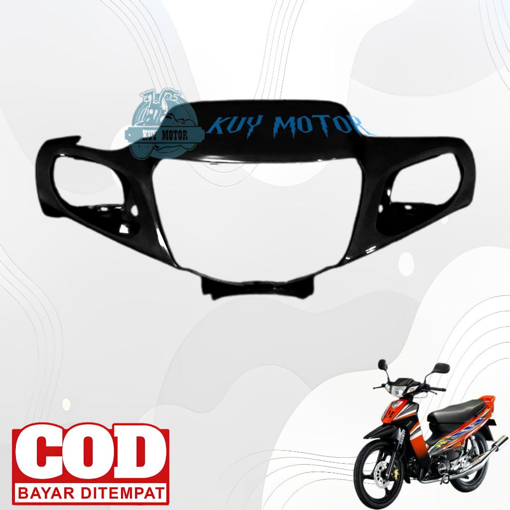Jual Batok Kepala Depan Motor yamaha F1zr Fizr Warna Hitam | Shopee ...