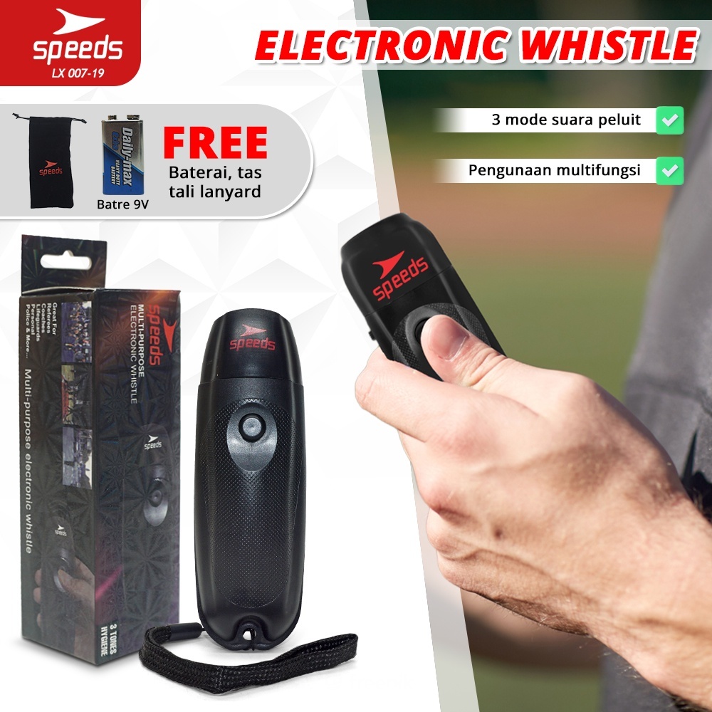 Jual SPEEDS Peluit Wasit Pluit Electronic Whistle Olahraga Sports ...