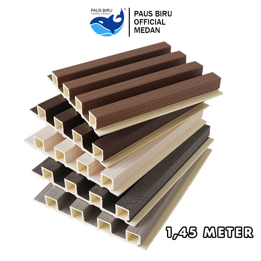 Jual Paus Biru - Wall Wpc Wood Panel Wallpanel Wpc Pvc Kayu Dinding ...