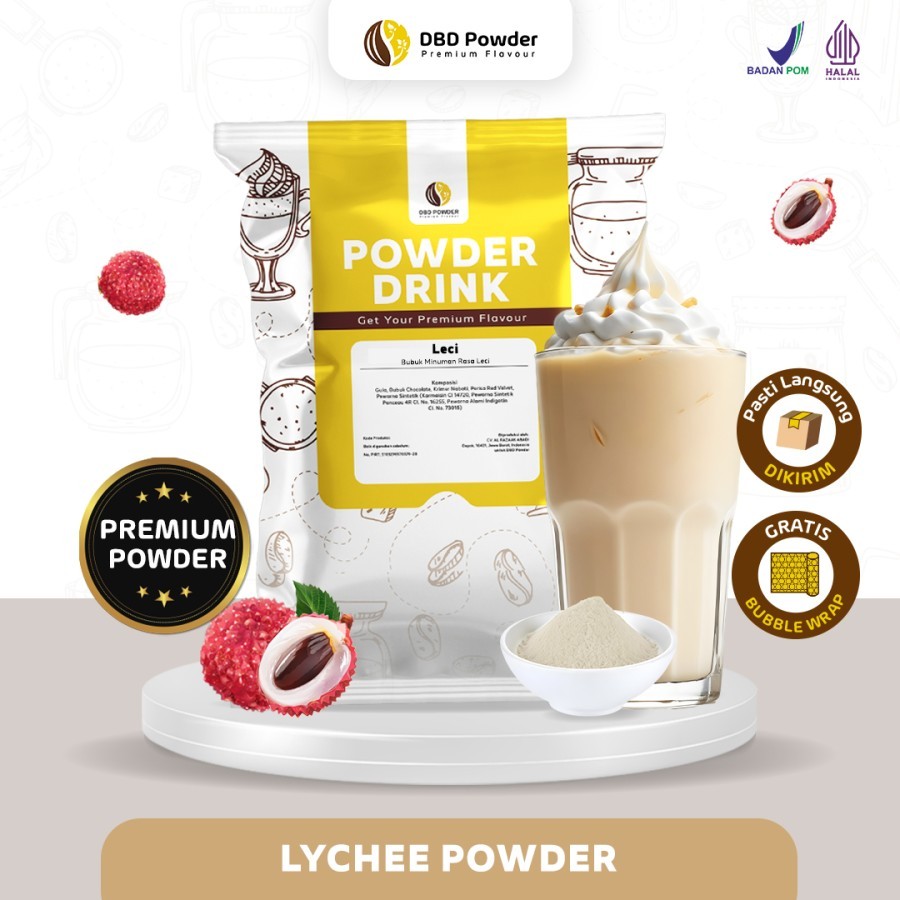 Jual Bubuk Minuman Leci - Powder Lychee | Shopee Indonesia