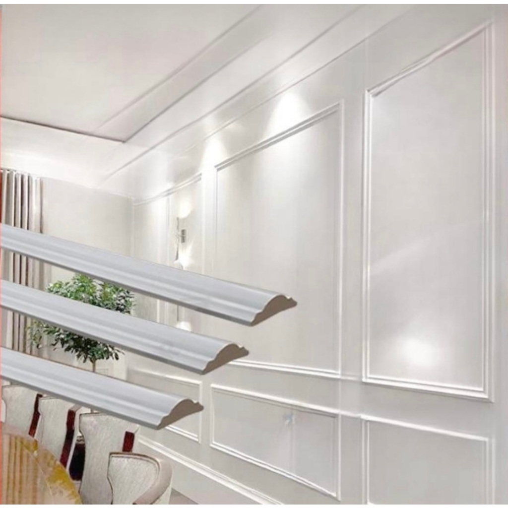 Jual List Wall Moulding LAIV PVC - List Dinding / List Profil Dinding ...
