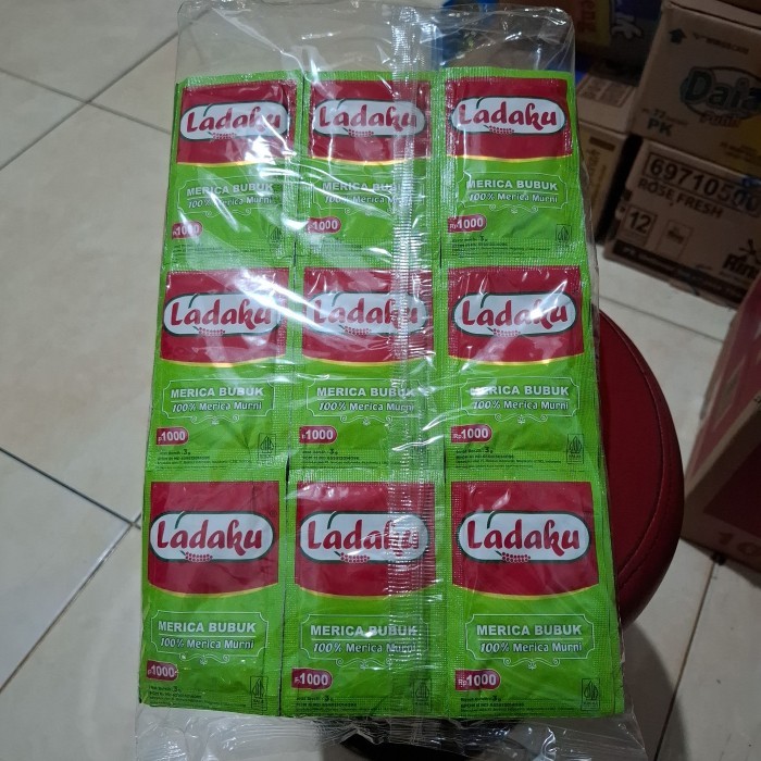 Jual Ladaku Merica Bubuk 6 renceng / pack | Shopee Indonesia