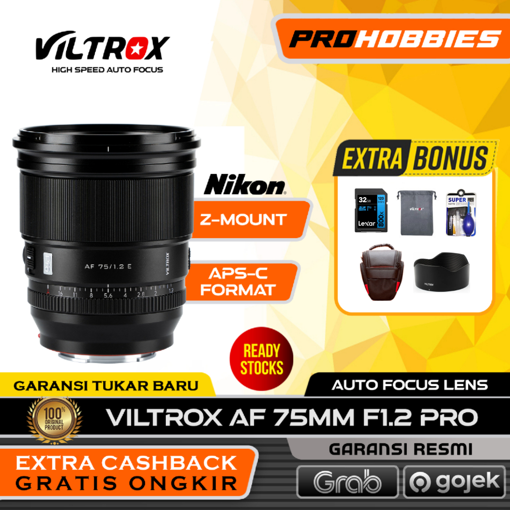 Jual Lensa Viltrox AF 75mm F1.2 PRO AutoFocus for NIKON Z-MOUNT | Shopee Indonesia