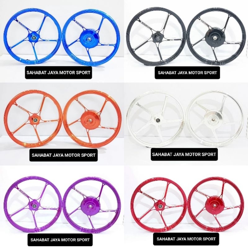 Jual Velg Racing CMG Ring 17 Vario 125 Vario 150 Vario 160 CBS MG511 ...