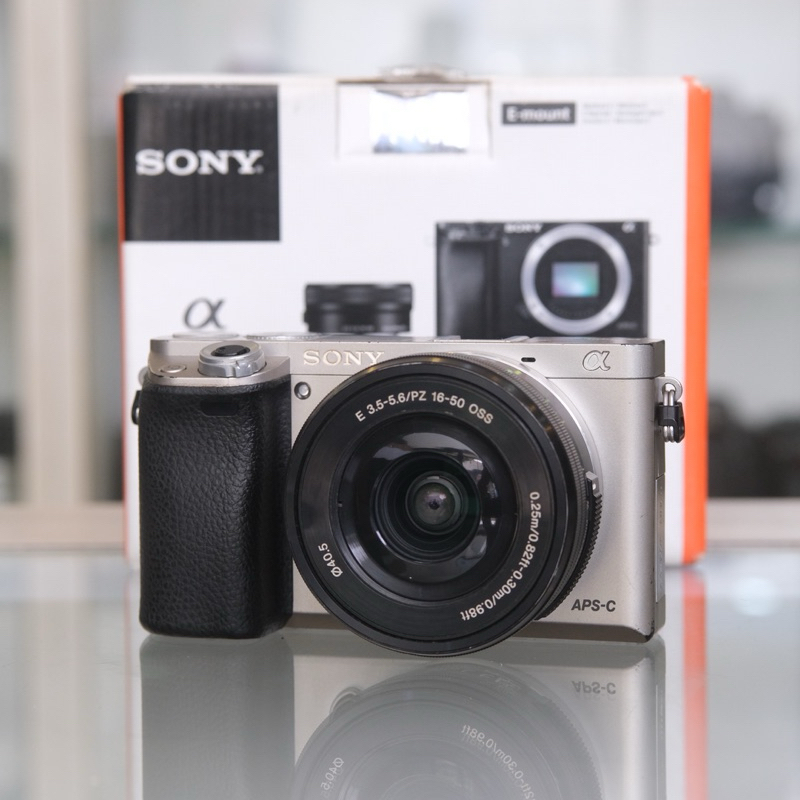 Jual Kamera mirorrless Sony A6000 Lensa Kit 16-50mm | Shopee Indonesia