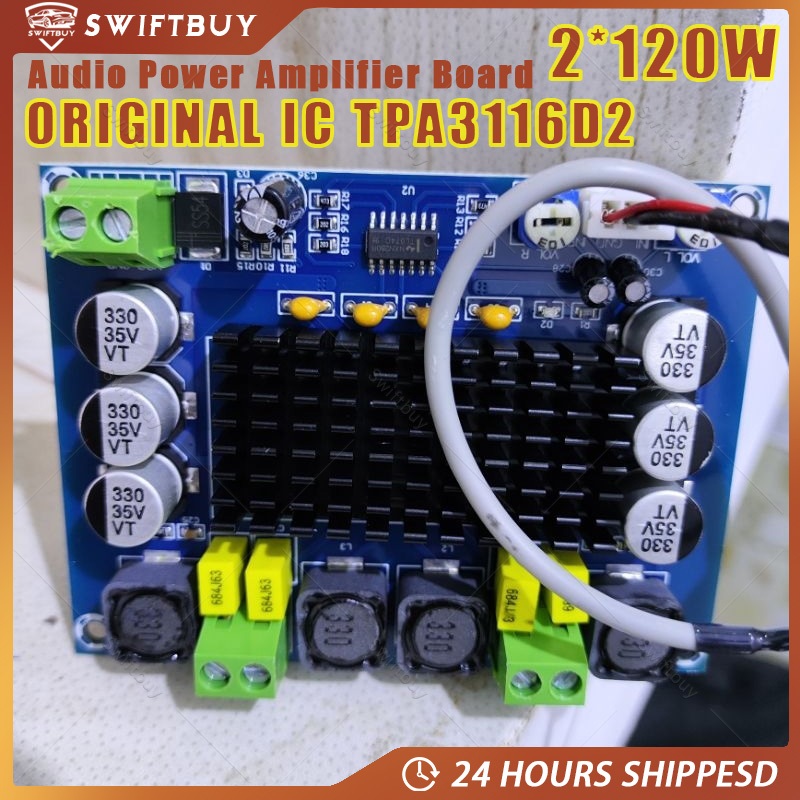 Jual TPA3116D2 2x120W Dual-channel Stereo High Power Digital Audio Power Amplifier Class D XH ...