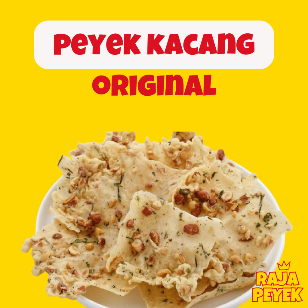Jual Peyek Kacang - Peyek Rebon - Peyek kacang Modern - Raja Pecel ...