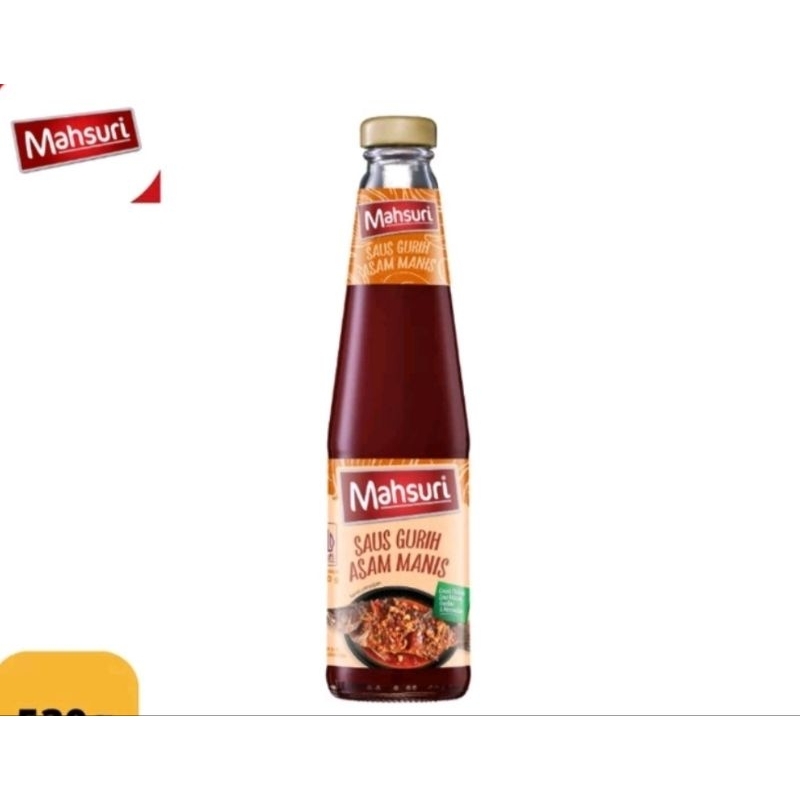 Jual Mahsuri saus 3 rasa spicy sweet & sour sauce manis asam gurih ...