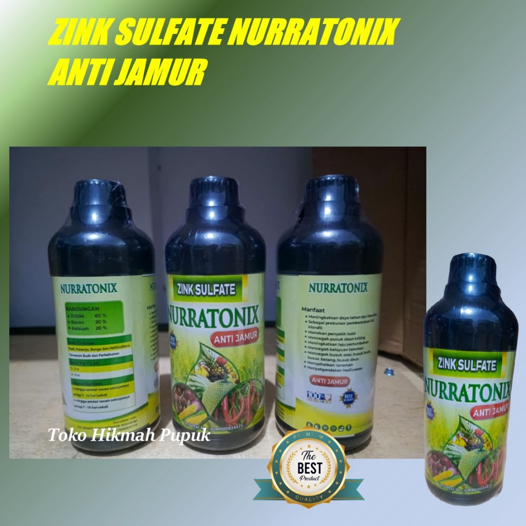 Jual Shp1 ZINK OBAT PADI KERDIL DAUN KUNING TERBAIK Pupuk Padi Daun ...
