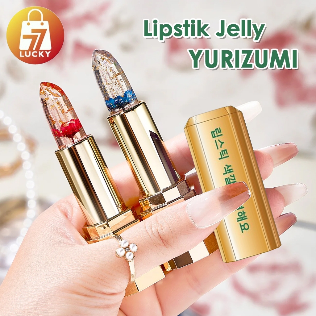 Jual Yurizumi Lipstik Jelly Bunga Transparan Original Korea Lipstick ...