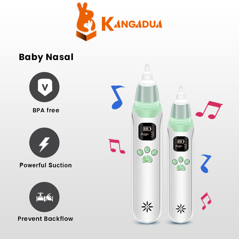 Jual KANGADUA Alat Penyedot Ingus Elektrik bayi baby nasal aspirator ...