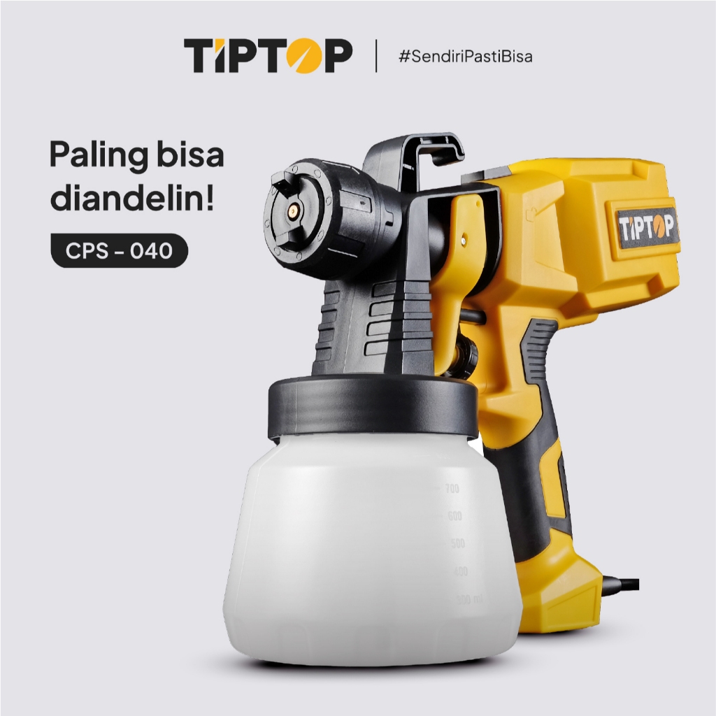 Jual TIP TOP Electric Paint Sprayer / Mesin Cat semprot 400W (CPS-400 ...