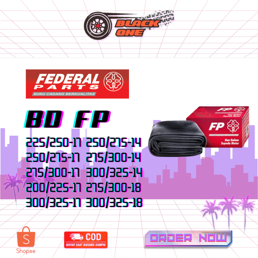 Jual BAN DALAM FEDERAL PART/FP | BD FP | BAN DALAM SEPEDA MOTOR ...