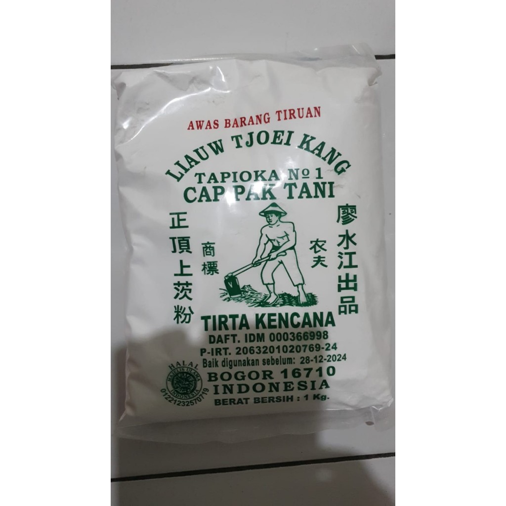 Jual Sagu Tani Tapioka cap Pak Tani Tepung Tapioka / Liauw Tjoei Kang 1 ...