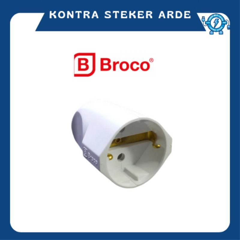 Jual CONTRA STEKER ARDE BROCO PUTIH | COVER ARDE KUNINGAN SNI | Shopee ...
