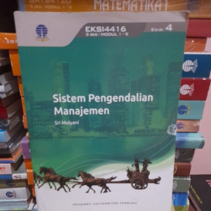 Jual buku sistem pengendalian manajemen EKSI4416 edisi 4 by Prof. Dr. Sri Mulyani, SE., M.Si ...