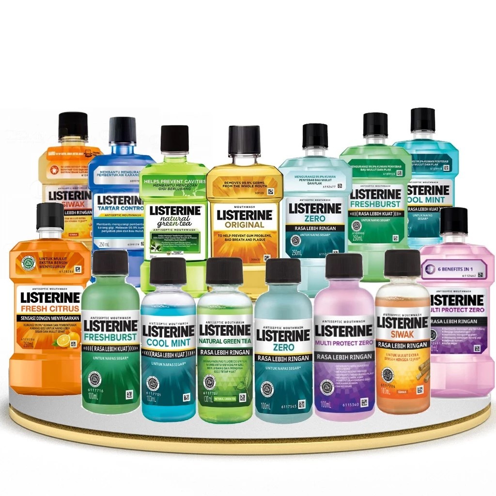 Jual LISTERINE Listerin obat kumur Antiseptic Mouthwash Obat Kumur ...