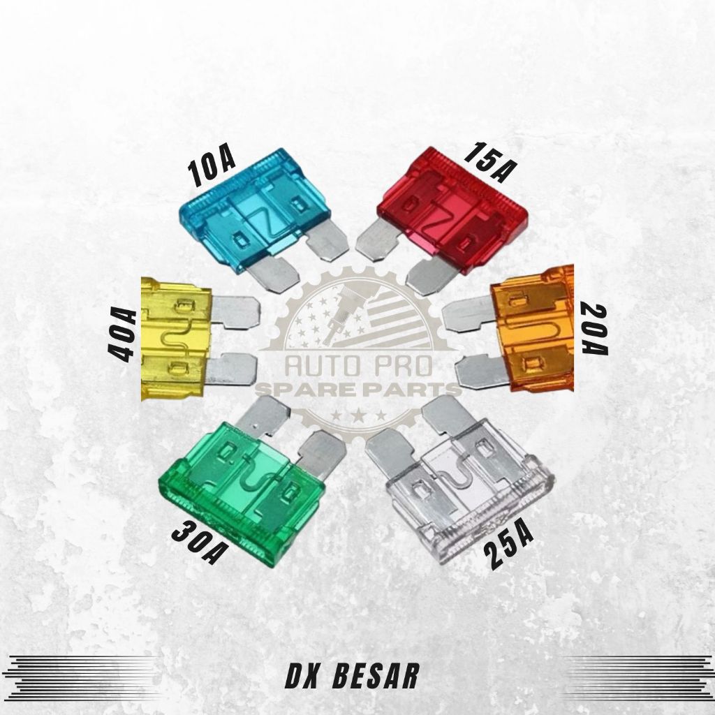 Jual Sekring Fuse DX Besar - Pengamanan Arus Kelistrikan Mobil/Motor ...