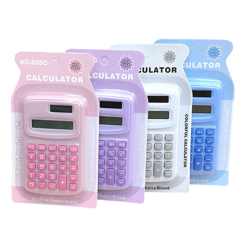 Jual Kalkulator Mini KC-888 Slim Warna-Warni Untuk Pelajar | Shopee ...