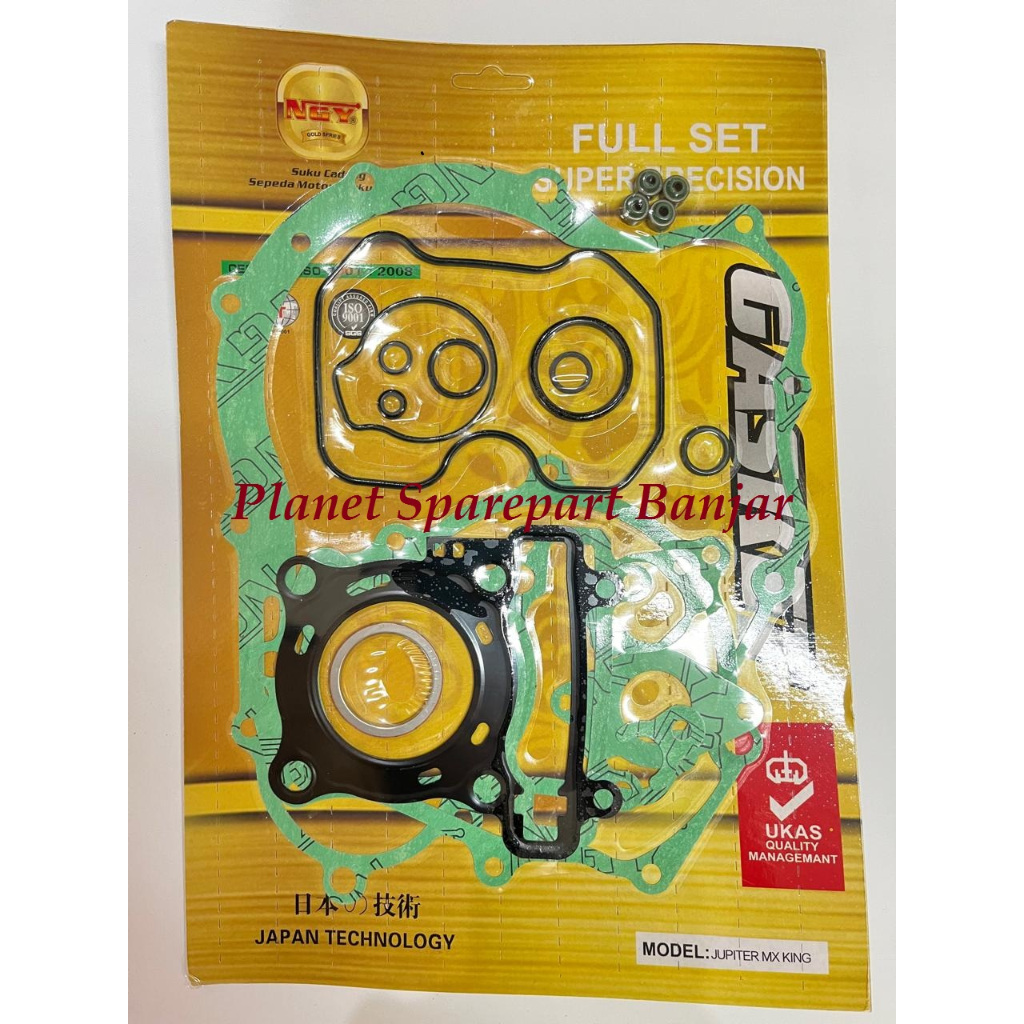 Jual Paking Fullset / Gasket Full Set Yamaha Jupiter Mx King NGY Gold | Shopee Indonesia