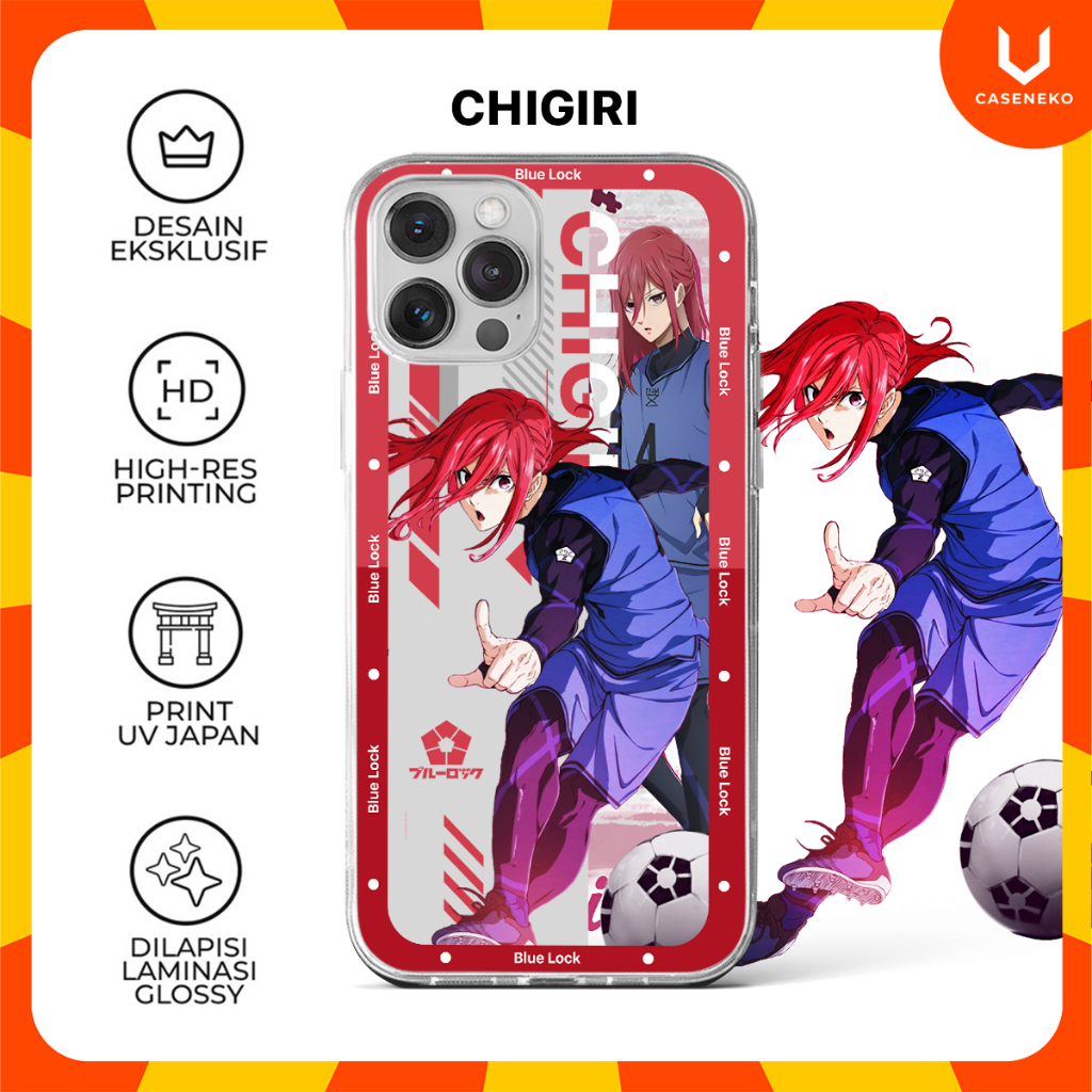Jual Custom Casing HP Chigiri Hyoma Blue Lock Anime Phone case 2 ...