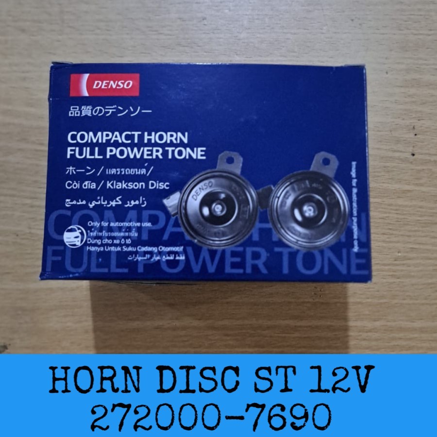 Jual Horn Disc ST 12V WO ACC 272000-7690 Denso Original | Shopee Indonesia