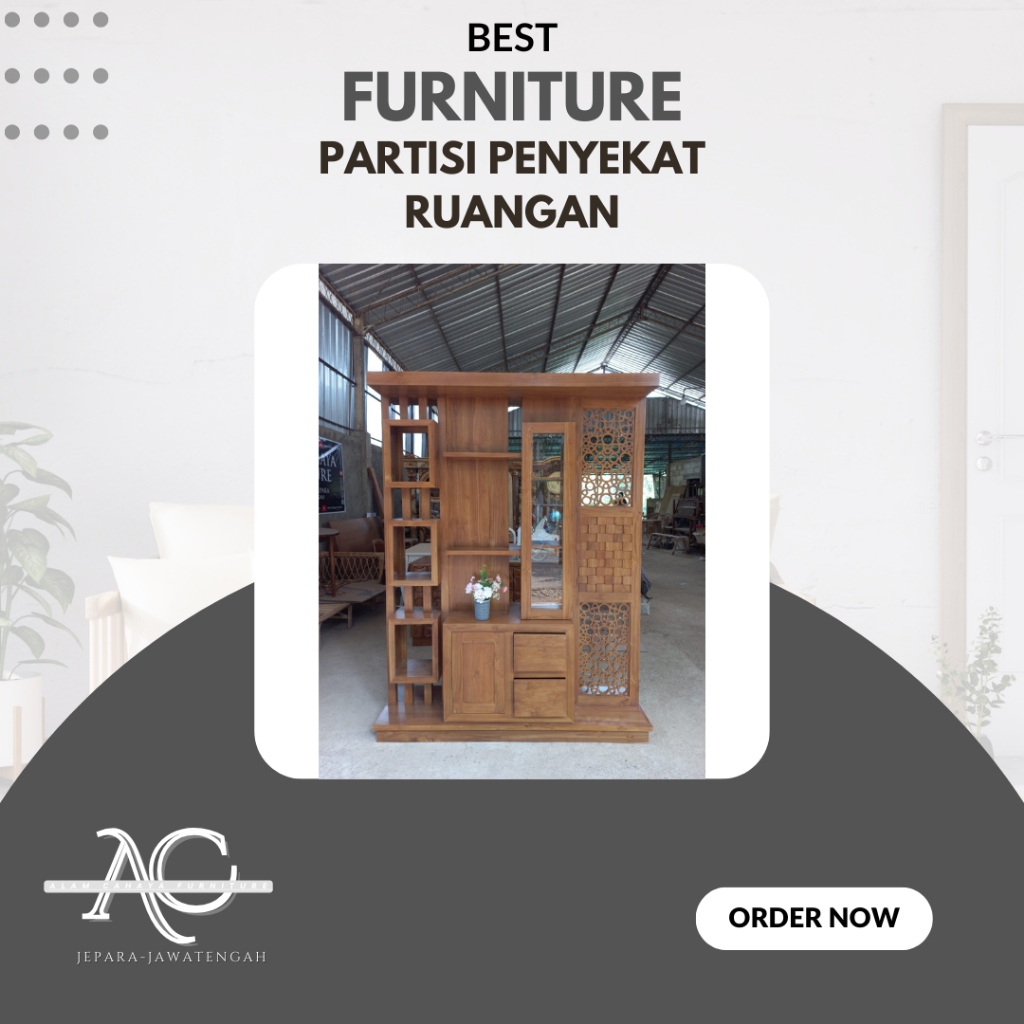 Jual Partisi Penyekat Ruangan Partisi Minimalis Penyekat Ruangan 2 Sisi ...