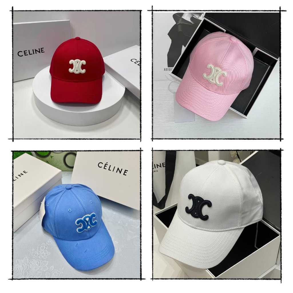 Jual TOPI PET BASEBALL CELINE KUALITAS IMPORT SET BOX | Shopee Indonesia