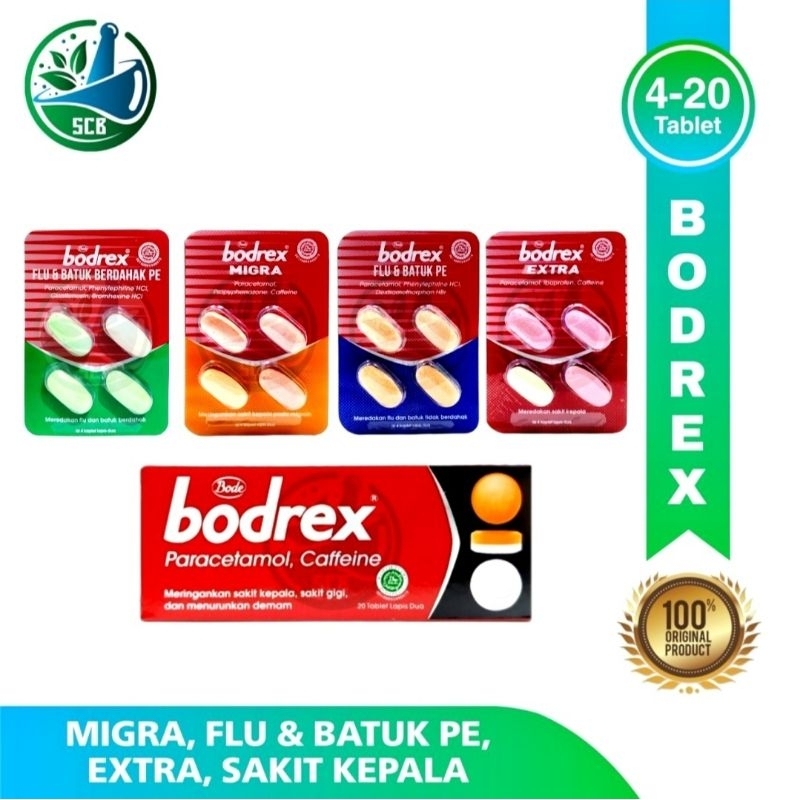 Jual Bodrex Tablet All Varian | Shopee Indonesia