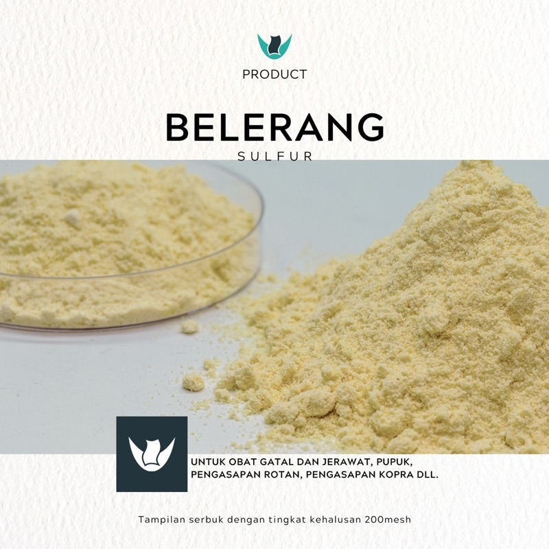 Jual BELERANG SULFUR BUBUK 1Kg | Shopee Indonesia