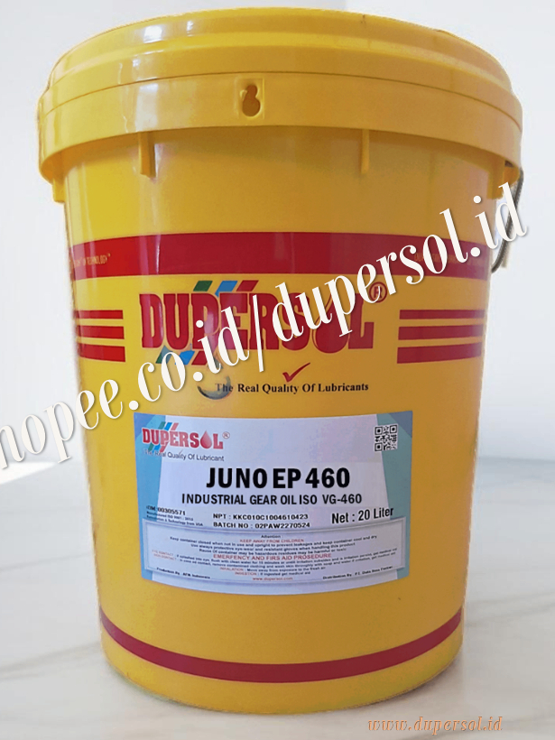 Jual DUPERSOL JUNO EP 460 / Oli Gear ISO VG 460 / Oli Gearbox sae 460 ...