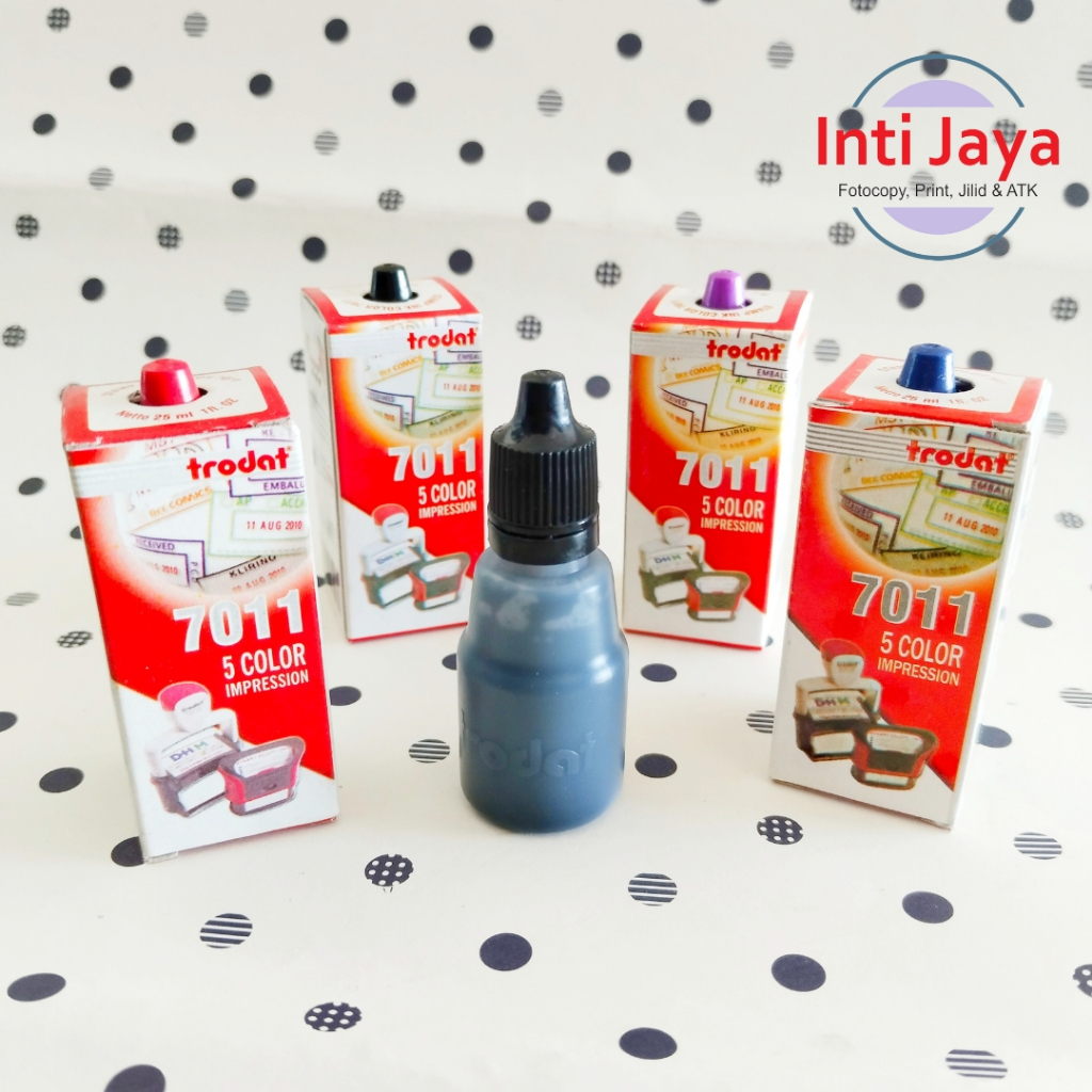 Jual Tinta Stempel Trodat 7011 25 ml | Shopee Indonesia