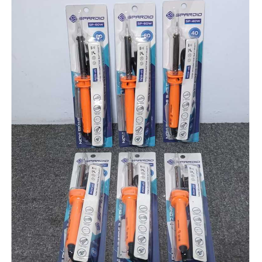 Jual Solder Listrik Spardio 40 dan 60 Watt - Ujung Kristal Besar dan ...