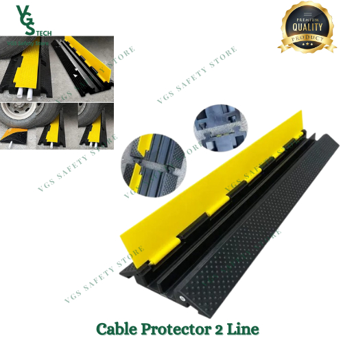 Jual Speed Bump Cable Protector 2 Line Polisi Tidur Pelindung Kabel 2 ...