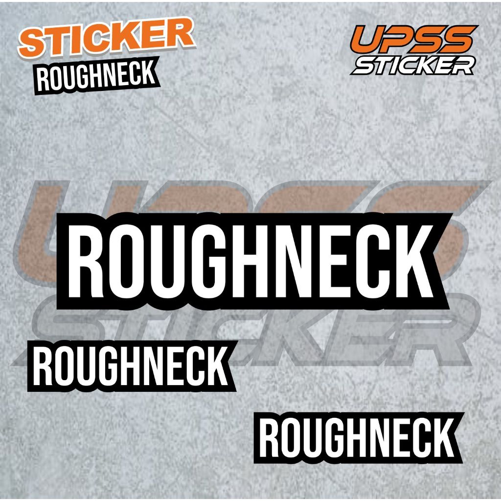 Jual Stiker Sticker Roughneck Case Phone Logo Brand Band Aesthetic ...