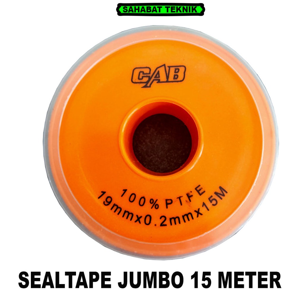 Jual Seal Tape Panjang Besar Jumbo 19 mm x 15 Meter / Siltip Sealtape ...