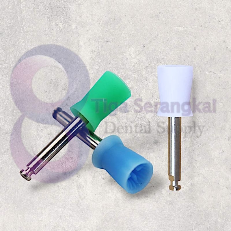 Jual Dental Prophylaxis Rubber Polishing Cup / Bur Prophy Poles Gigi ...
