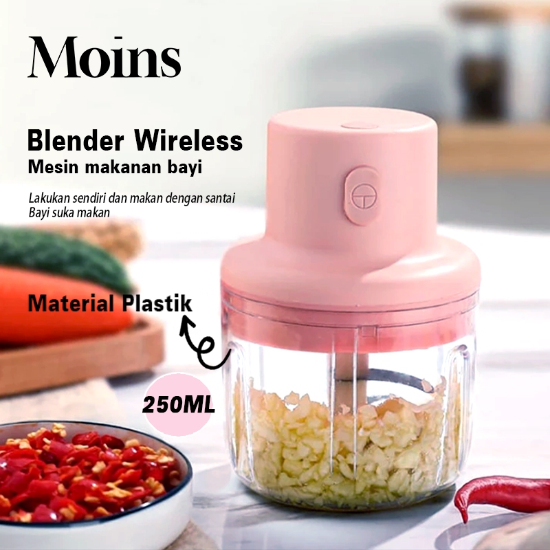 Jual Blender Portabel Elektrik Tanpa Kabel /USB Mini Multifungsi ...