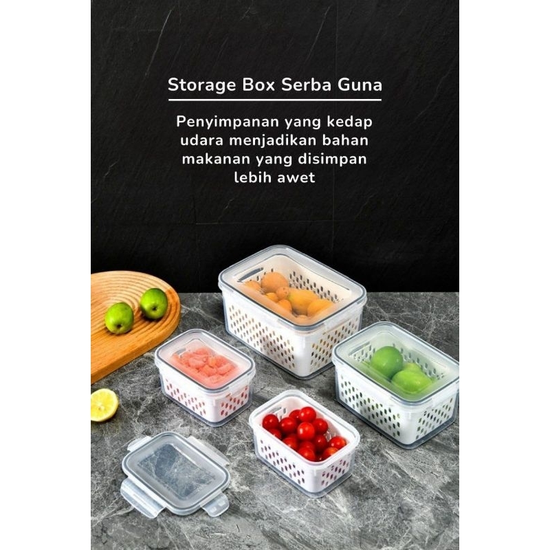 Jual Storage Box Sayur 3 pcs | Shopee Indonesia
