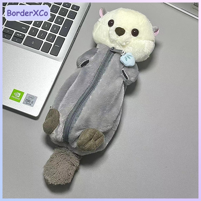 Jual 【Ready】Pena Boneka Mewah Sloth Laut TaSea Otter Pensil Tas Siswa ...