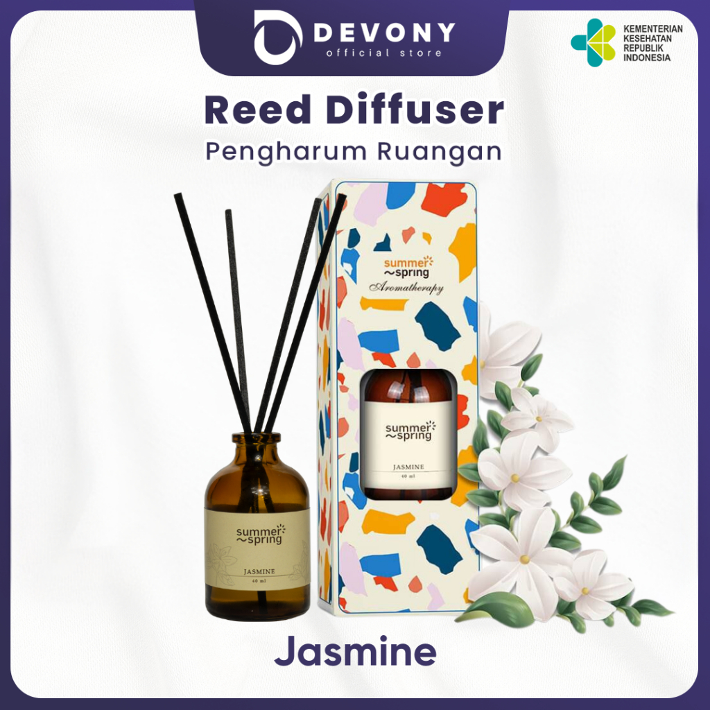 Jual Pengharum Ruangan Reed Diffuser Aromatherapy Aroma Pewangi Oil ...