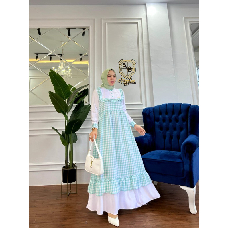 Jual zerlin dress by angghean | Shopee Indonesia