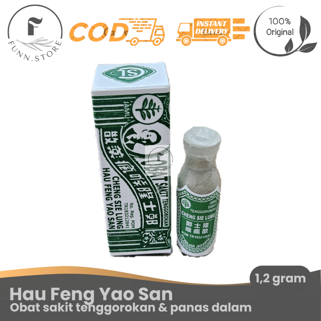 Jual Cheng Sie Lung Hou Fung San - 1,2 Gram / Obat Sariawan dan Sakit ...