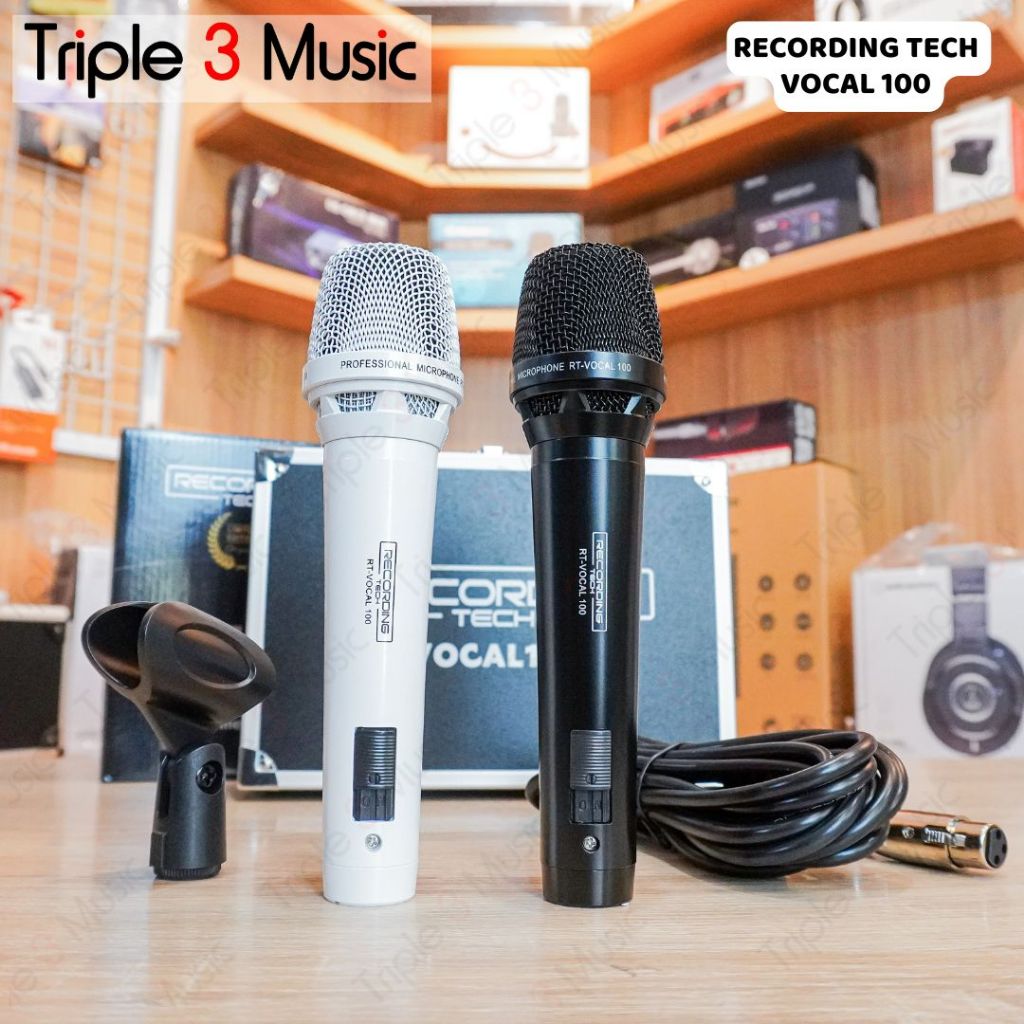 Jual RECORDING TECH RT VOCAL100 Mic Dynamic | Shopee Indonesia