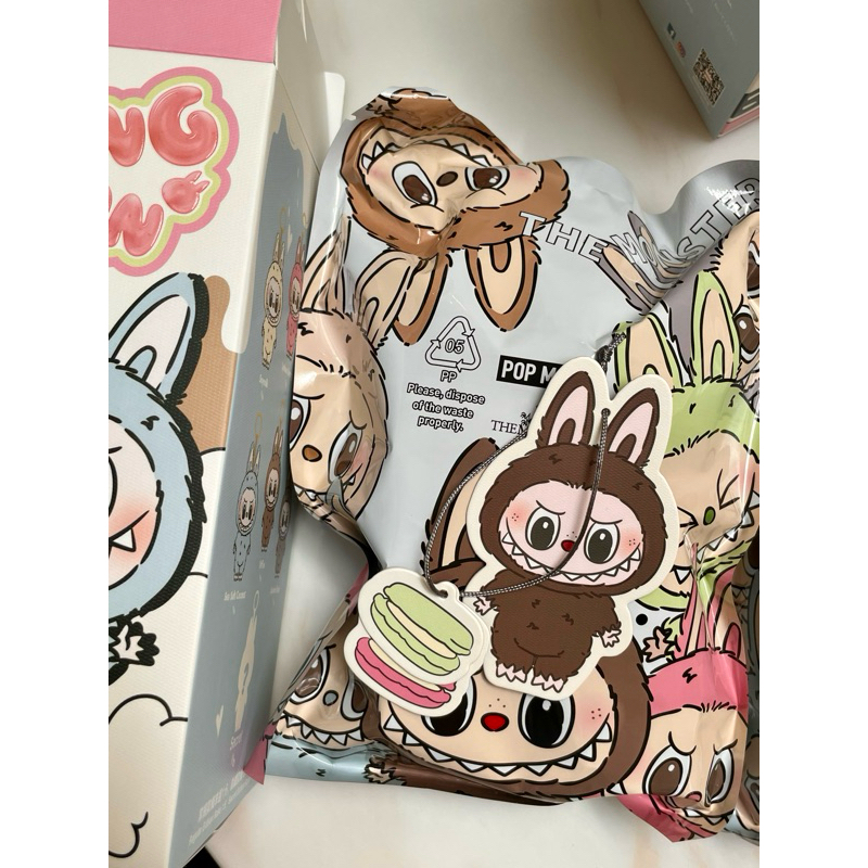 Jual LABUBU SECRET CHESNUT COCOA EXCITING MACARON ORI POPMART UK ...