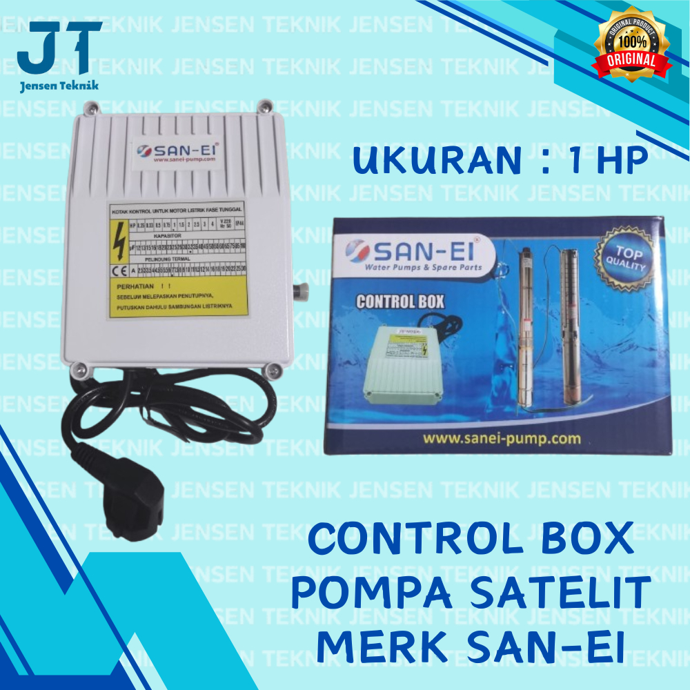 Jual Control Box Pompa Satelit Ukuran 1 HP SAN-EI Original | Shopee ...